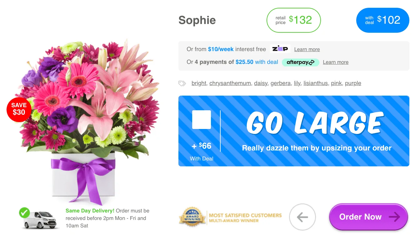 Get 30% off Instantly: EasyFlowers discount codes June 2025 | Finder ...