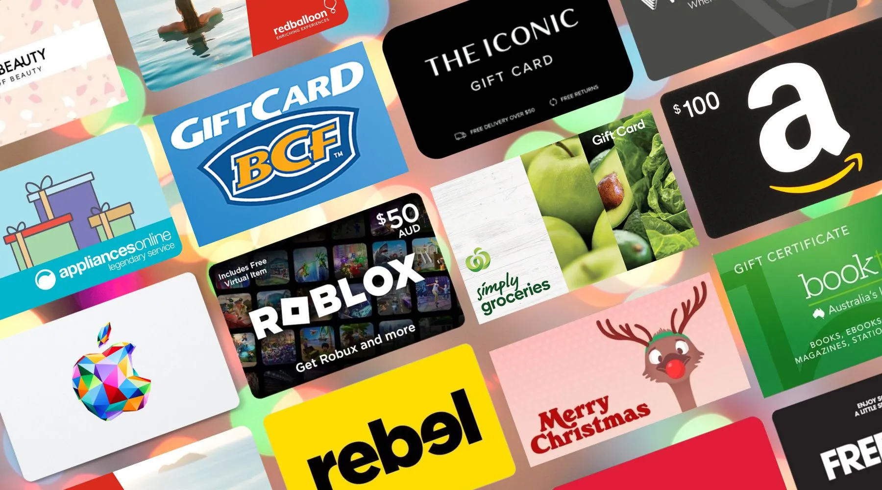 Top 20 digital gift cards for Christmas 2024 | findershopping.com.au